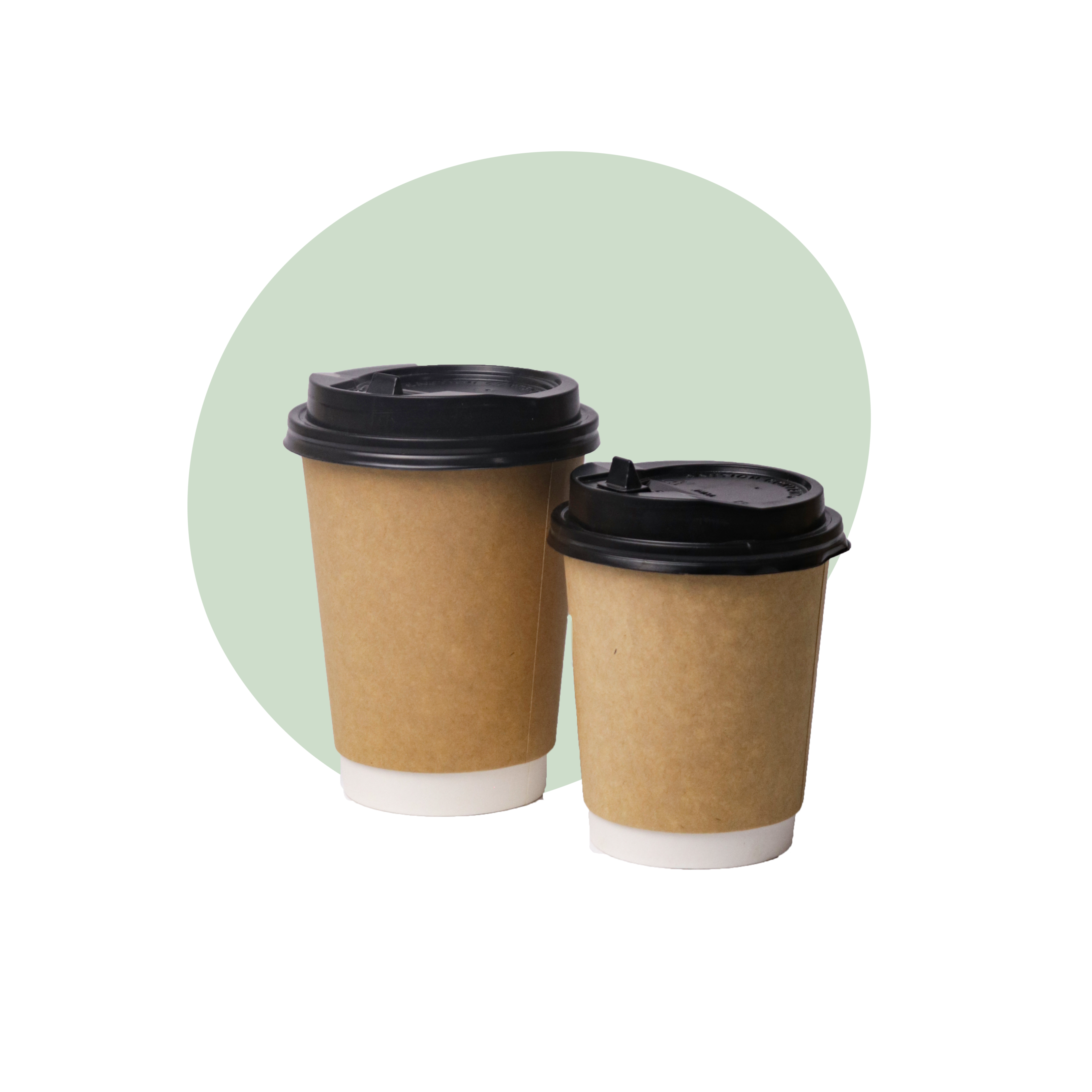 Double Layered Coffee Cup - Pakej